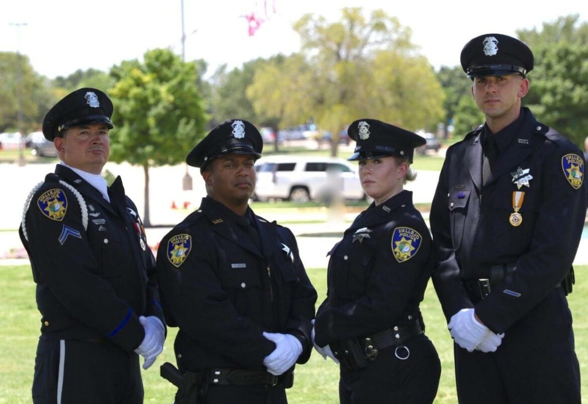 Vallejo police bend badges to mark fatal shootings